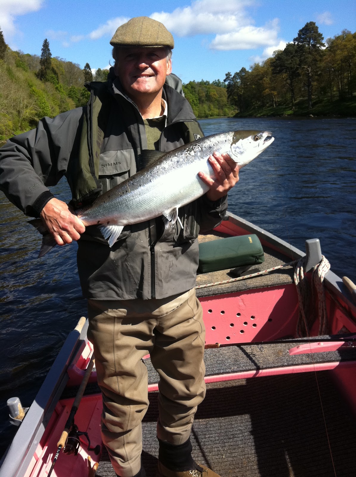 Taymount Salmon Fishing: Douglas Brunton and his 7lb fish from the ...